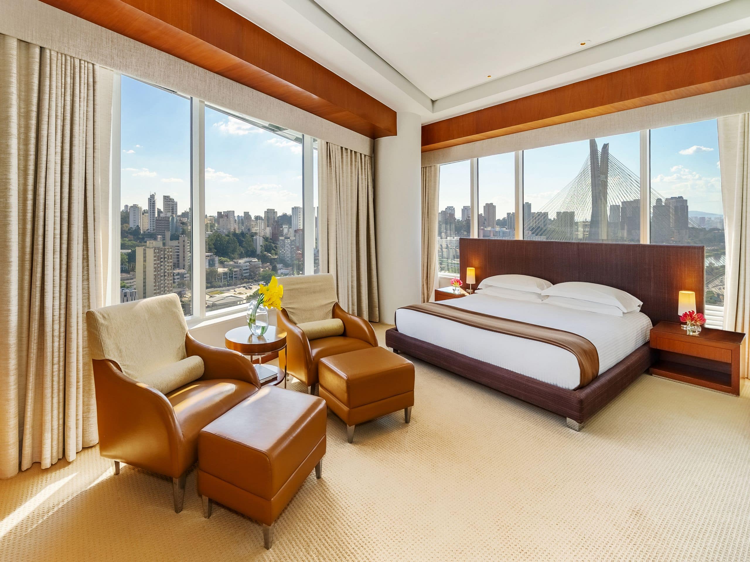 Hotel Rooms & Suites Overlooking São Paulo | Grand Hyatt São Paulo