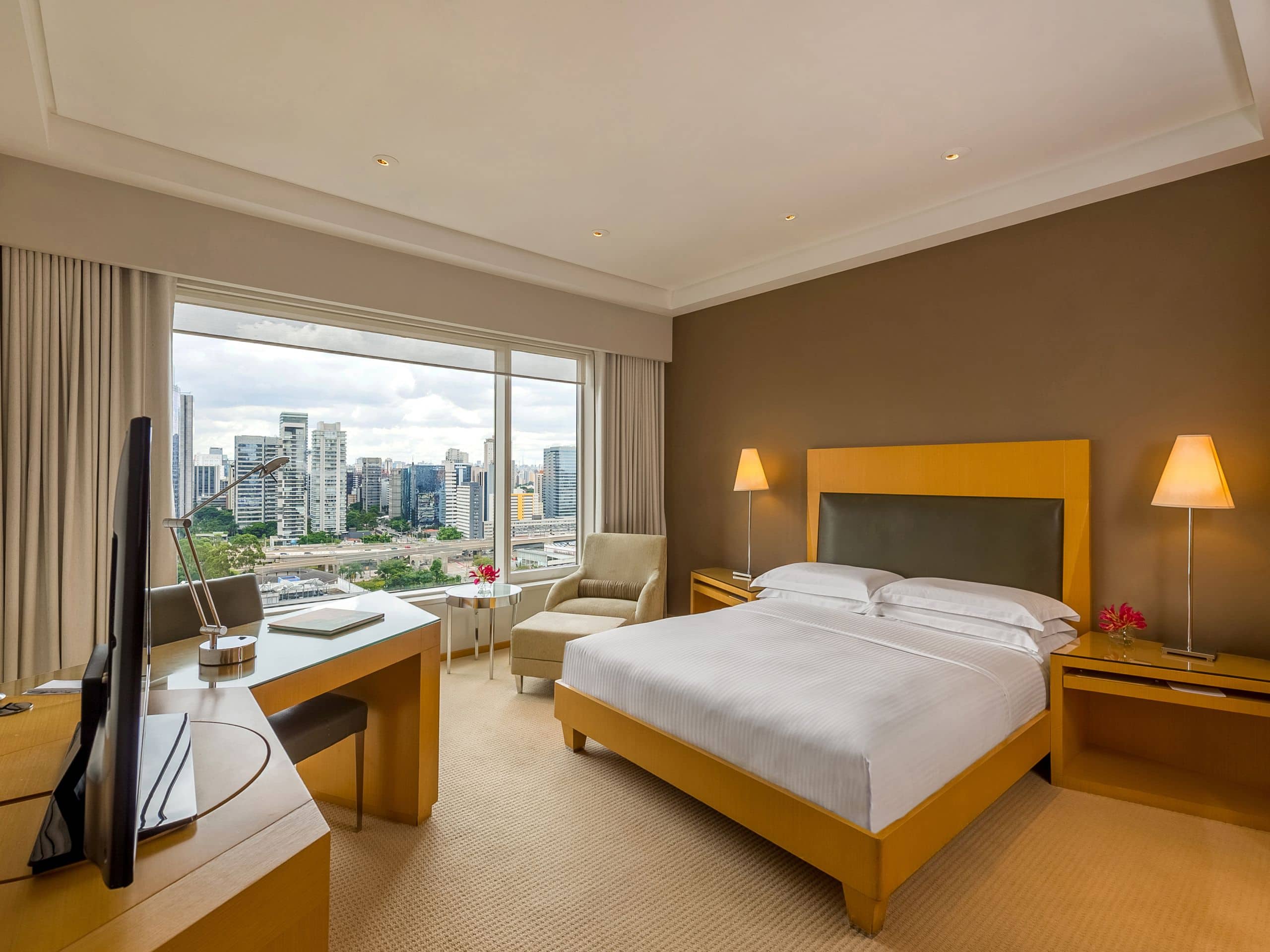 Hotel Rooms & Suites Overlooking São Paulo | Grand Hyatt São Paulo
