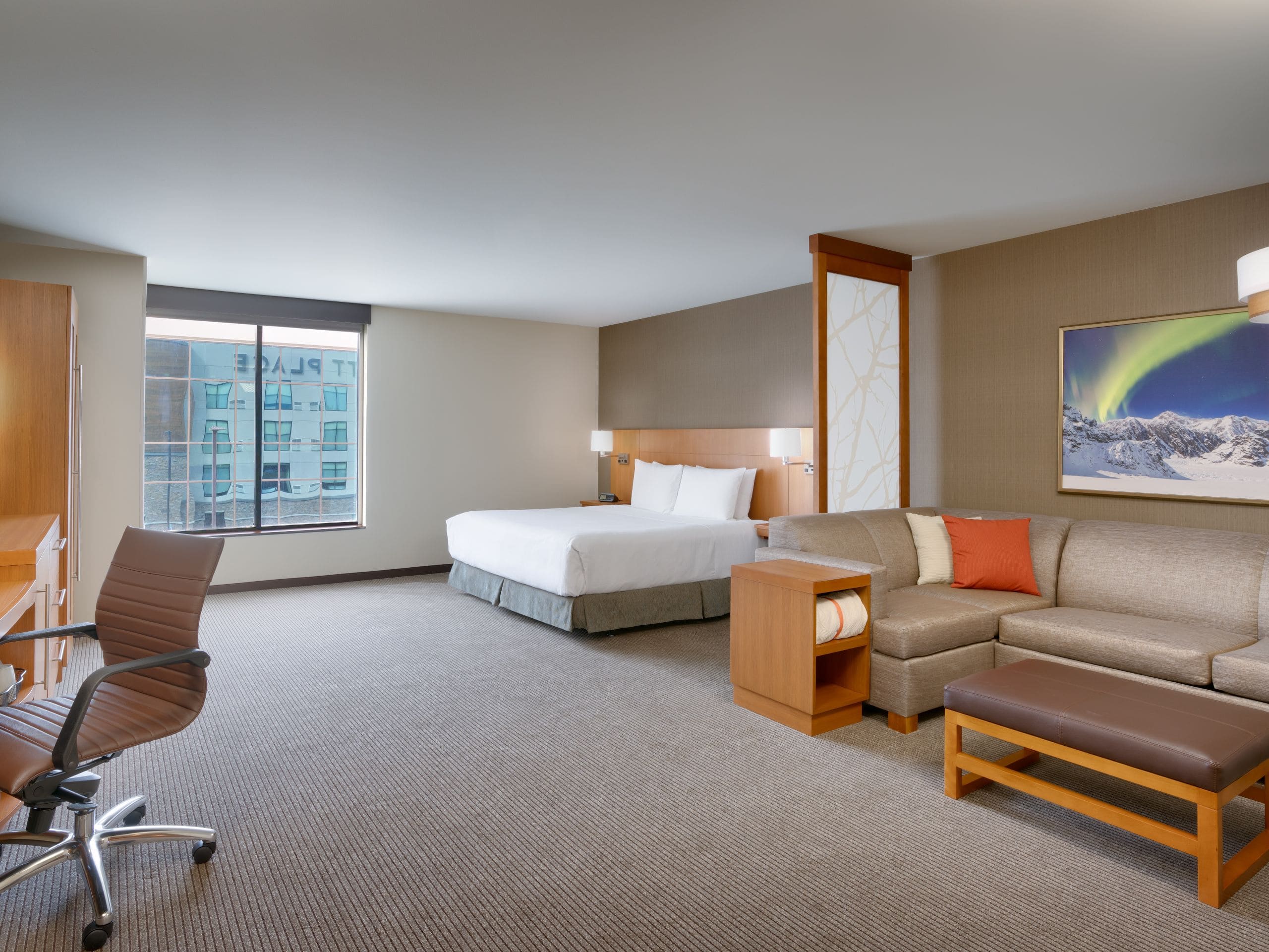 Contemporary Hotel Rooms near the University of Alaska anchorage| Hyatt ...