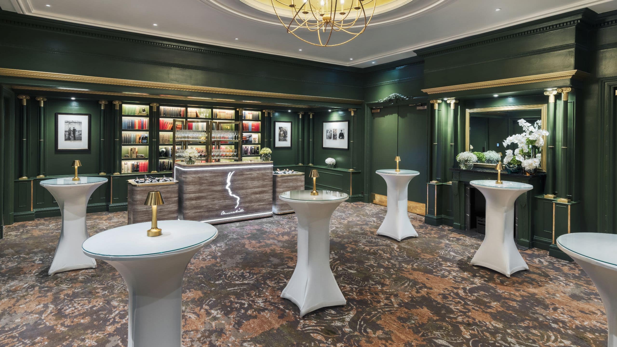 Unique Venues at Hyatt Regency London The Churchill | The Library