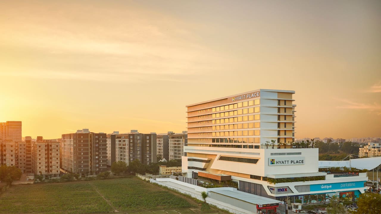 Hyatt Place Vadodara is an upscale hotel in the upmarket district of ...