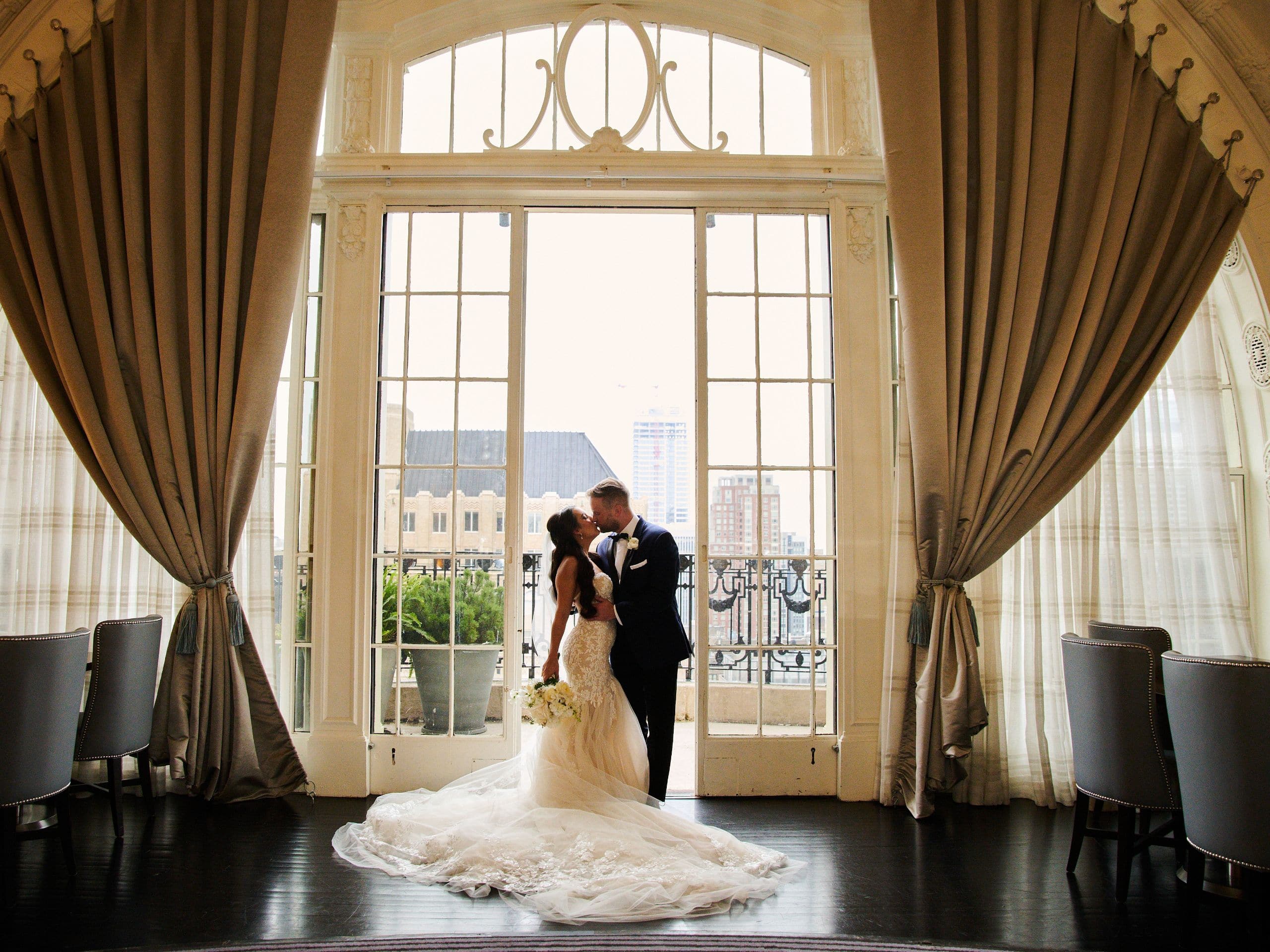 Hyatt Xix Wedding Former XIX Restaurant At The Bellevue Hotel,