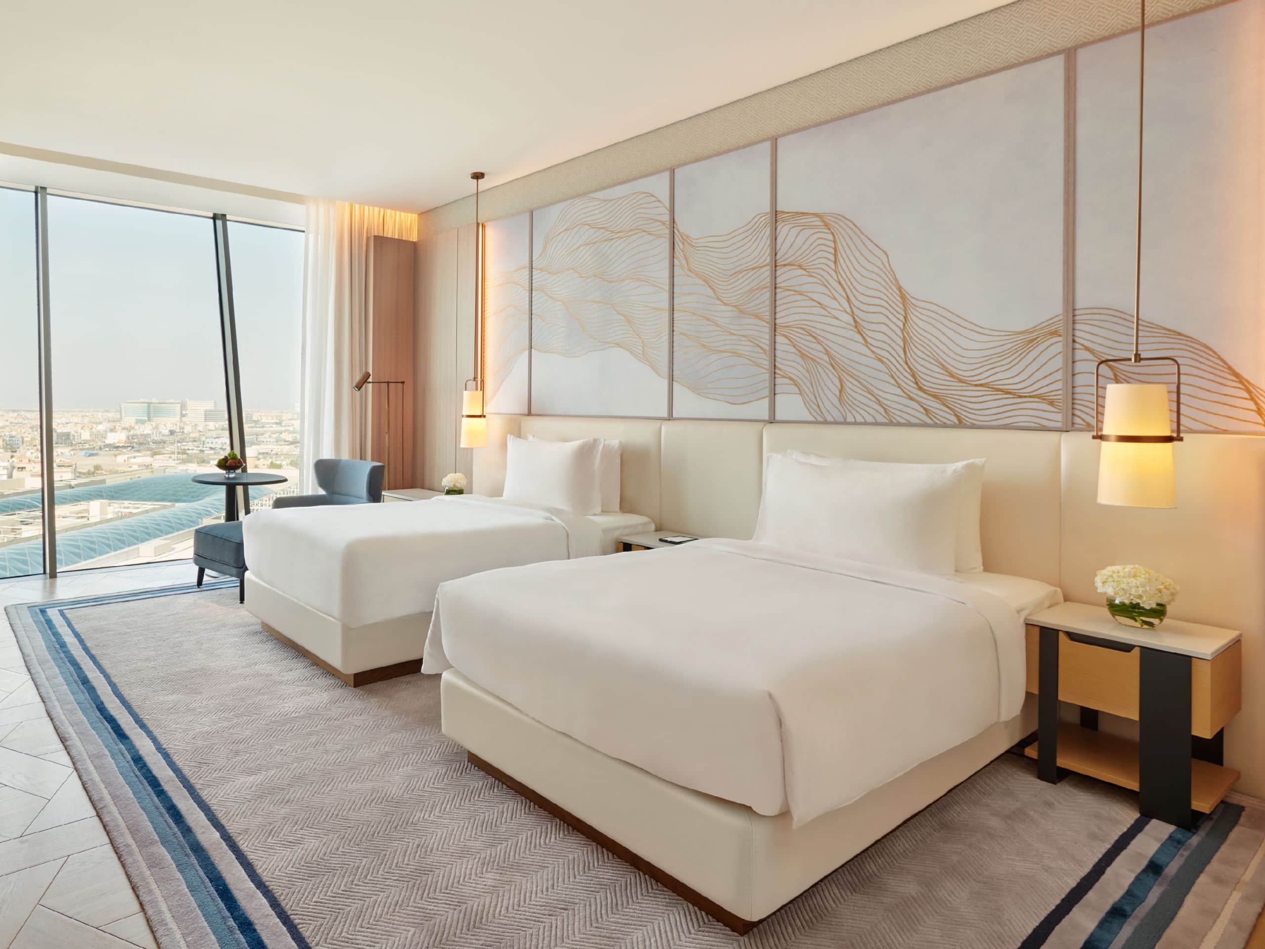 Luxurious Hotel Rooms in the 360 Mall | Grand Hyatt Kuwait