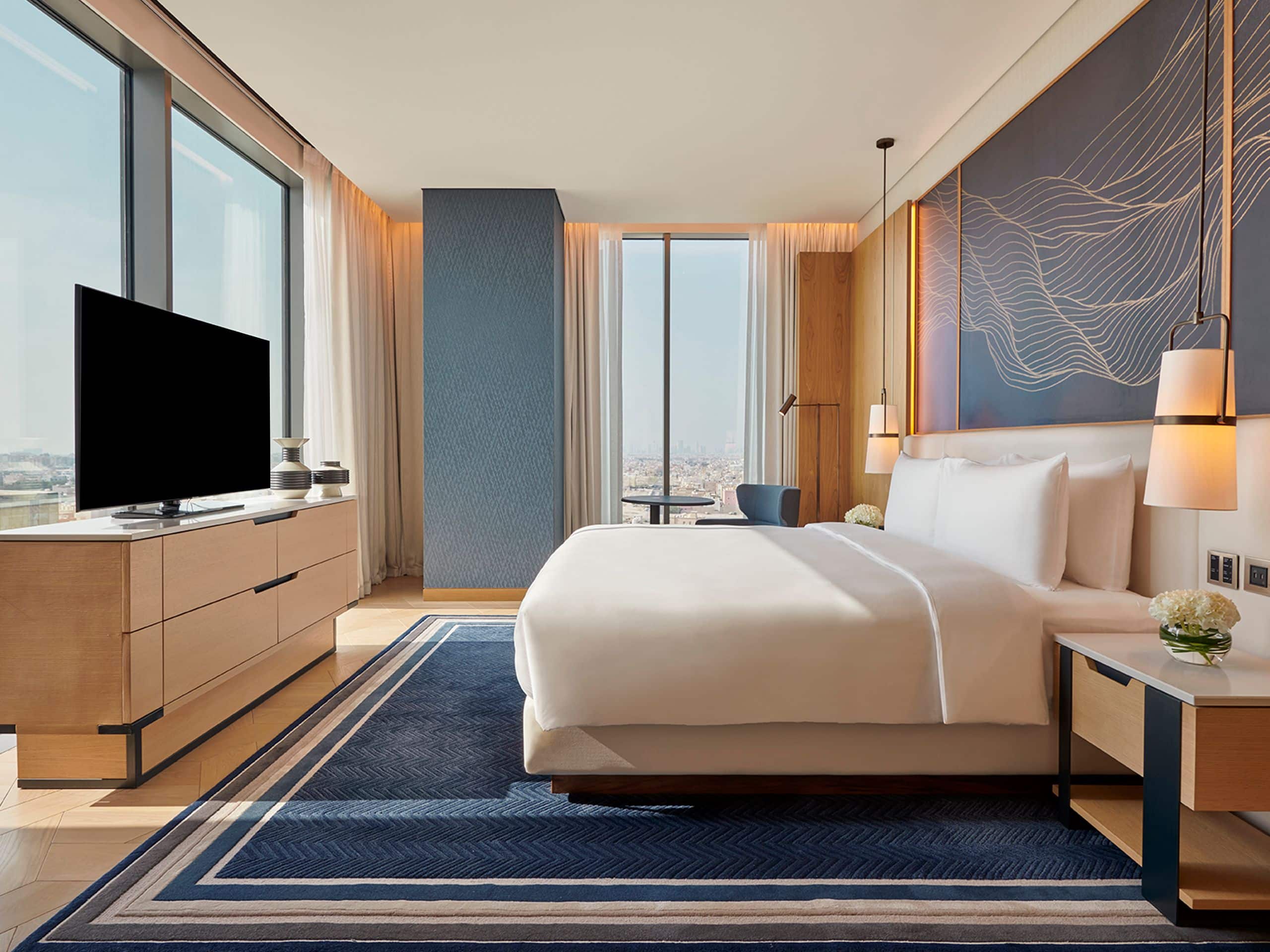 Luxurious Hotel Rooms in the 360 Mall | Grand Hyatt Kuwait