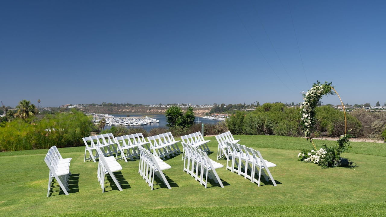 Newport Beach Outdoor Wedding Venues | Hyatt Regency Newport Beach