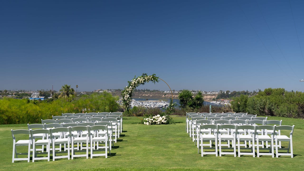 Newport Beach Outdoor Wedding Venues | Hyatt Regency Newport Beach