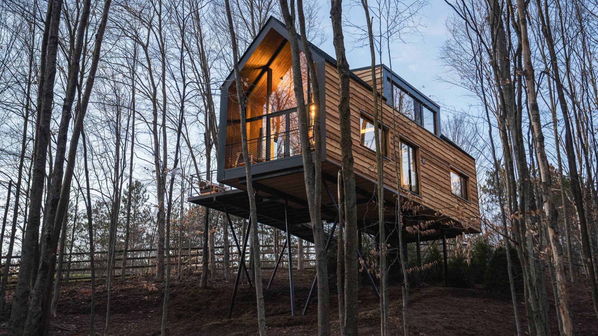 Treehouse Cabins in New York | The Chatwal Lodge