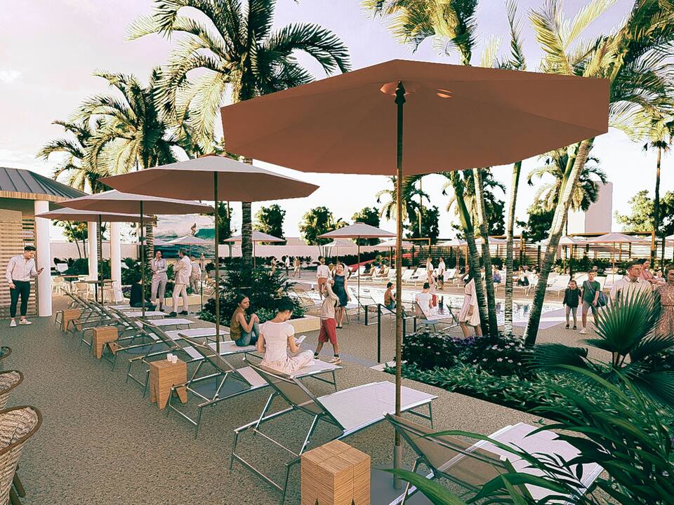 Retreat to a Pool Oasis