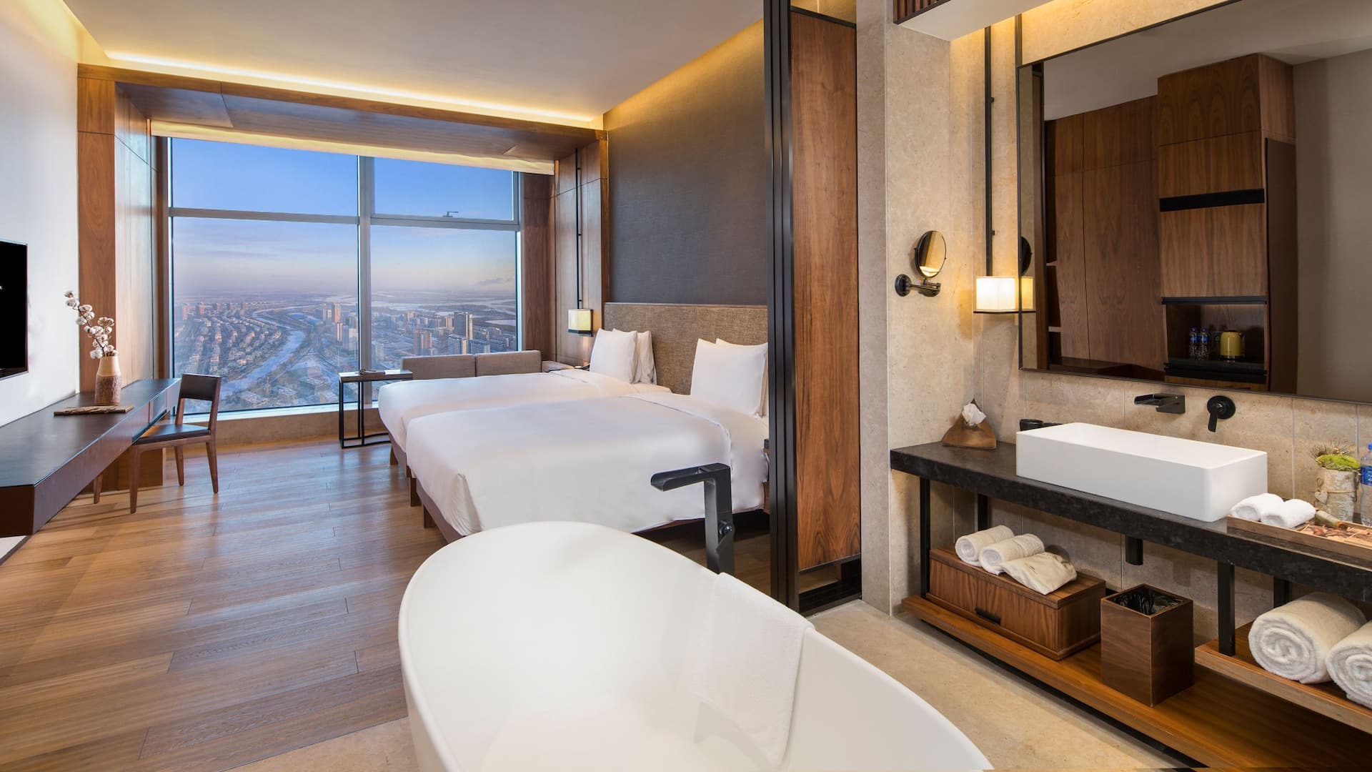 Luxurious Guestrooms with Stunning Views & Unique Design | Aoluguya Hotel