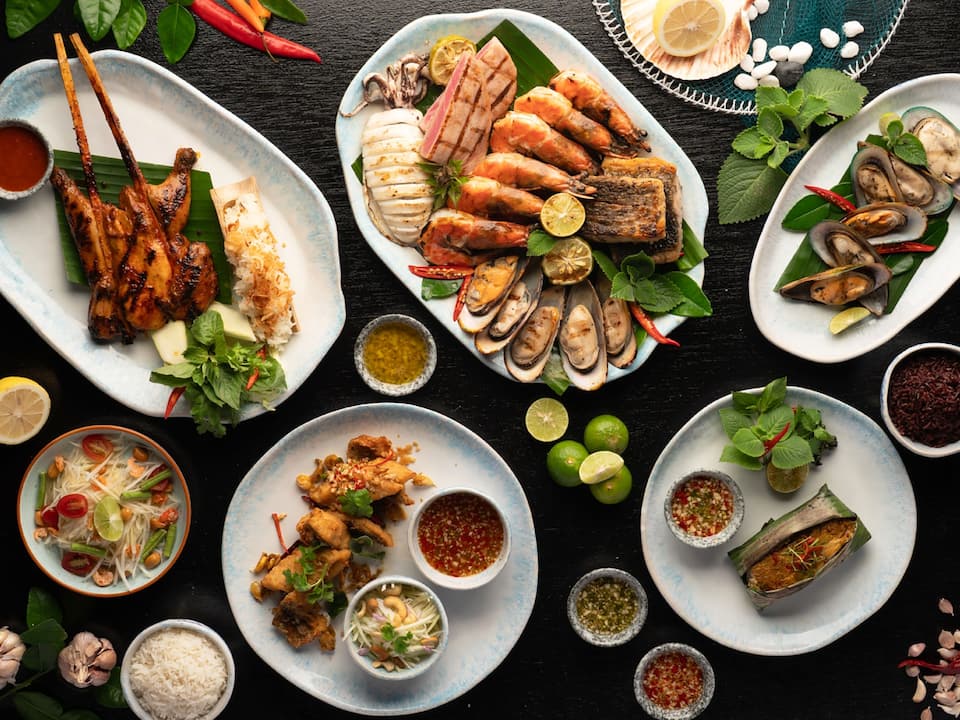 Authentic Thai Seafood Grill by the Beach | SESUN Grill & Beach Bar at ...
