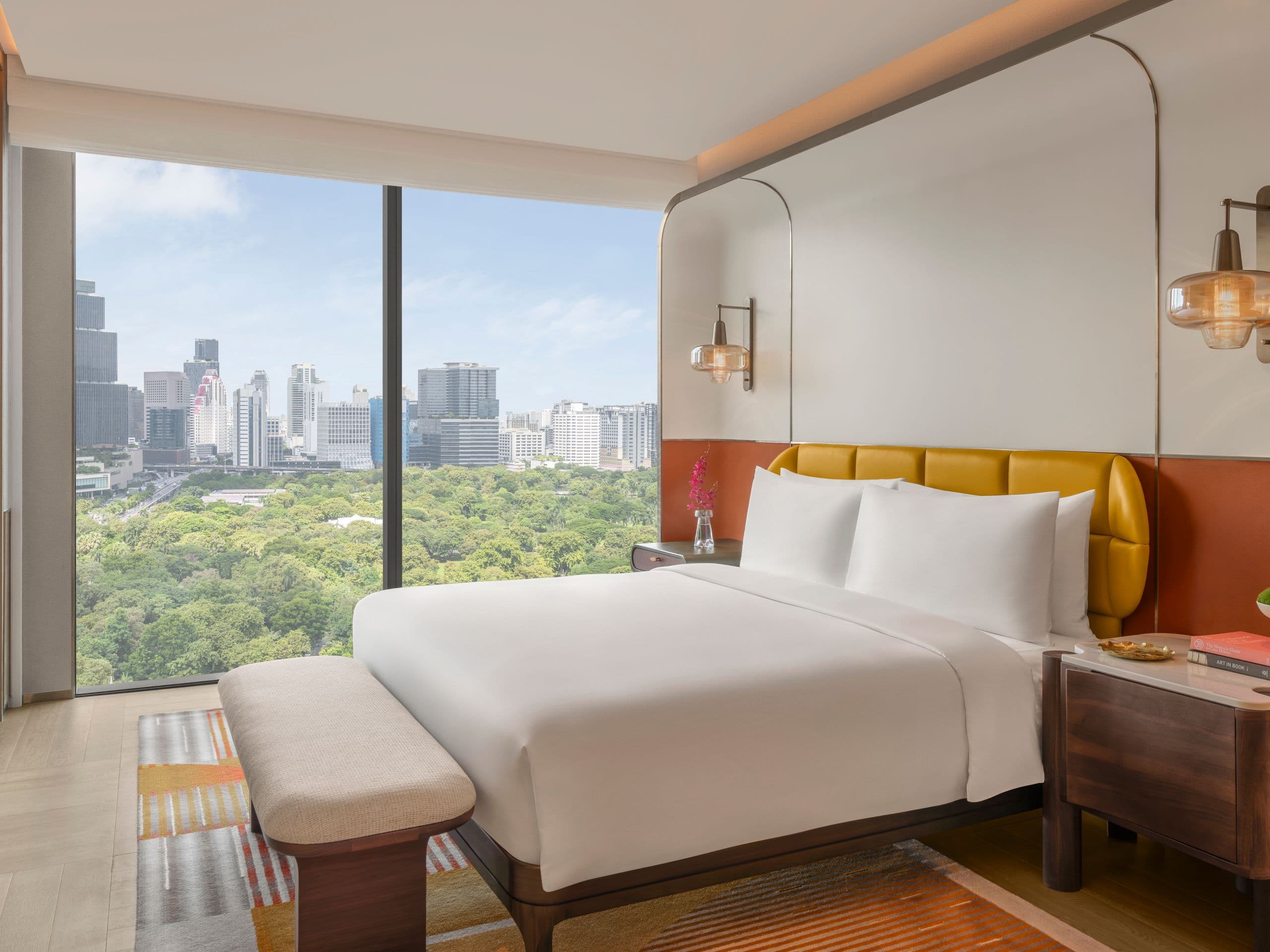 Modern Rooms and Suites, Park Views | Andaz One Bangkok
