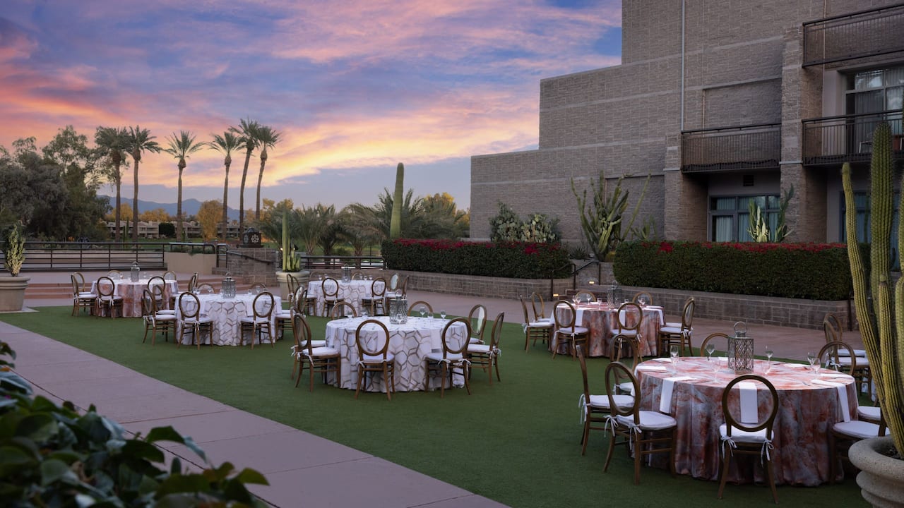 Outdoor Wedding Venues Scottsdale | Grand Hyatt Scottsdale Resort